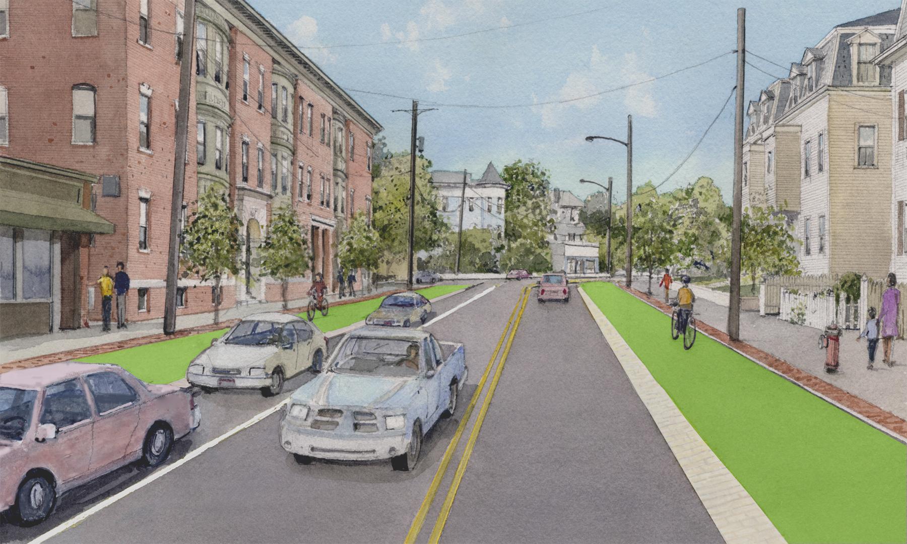Beacon Street Roadway & Streetscape Improvement - GM2